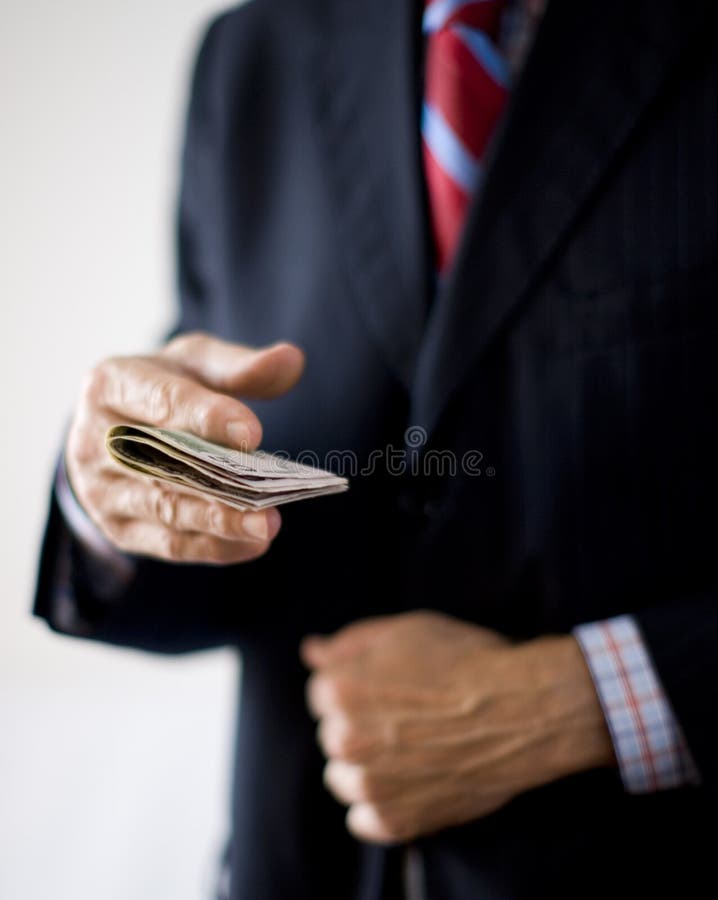 Give money stock image. Image of give, temptation, deal - 2935145