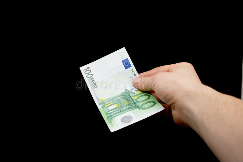 Give money stock photo. Image of give, fifty, black, euros - 619446
