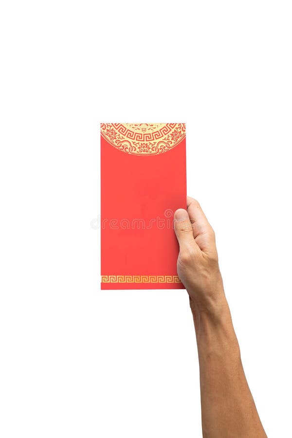 Give Red Pockets Chinese New Stock Photo - Image of paper, showing ...