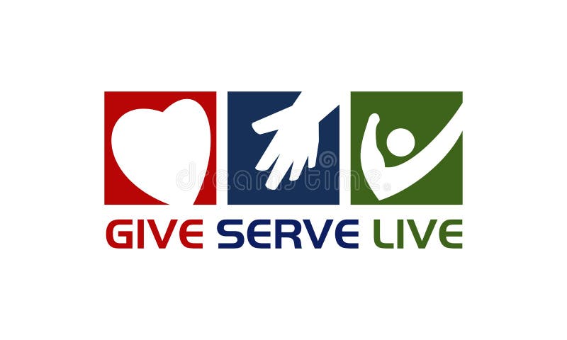 Serve with Love stock vector. Illustration of cuisine - 104968547