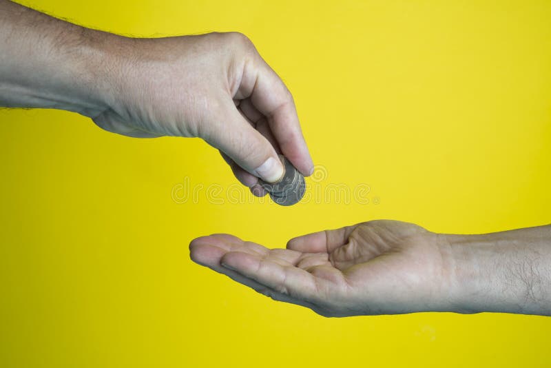 Give some coins stock photo. Image of icon, investment - 254240552