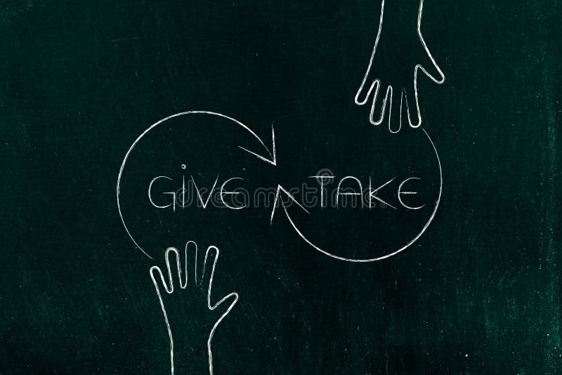 Give Take Stock Illustrations – 4,465 Give Take Stock Illustrations ...