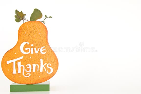 Give Thanks Frame stock photo. Image of white, autumn - 11504282