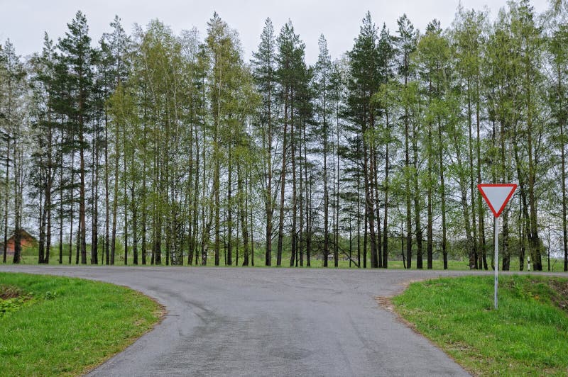 Give Way Road sign stock photo. Image of careful, england - 93834058