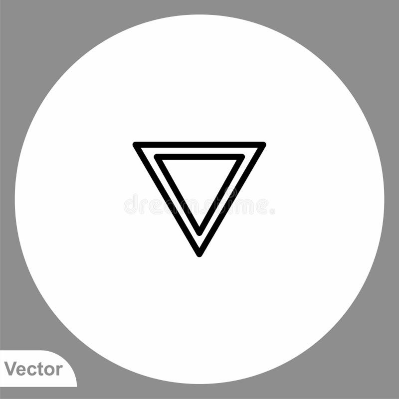 Street Give Way Sign Stock Illustrations – 181 Street Give Way Sign ...