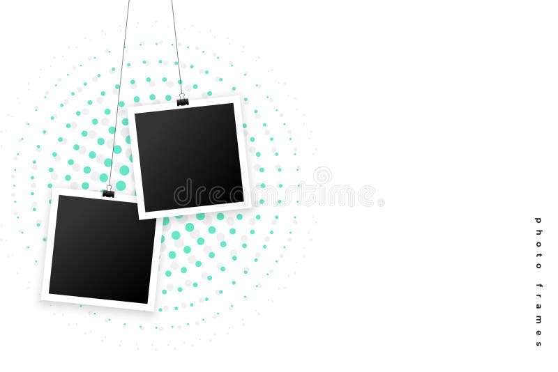 Give Your Images a Modern Touch with Empty Photo Frame Template Stock ...