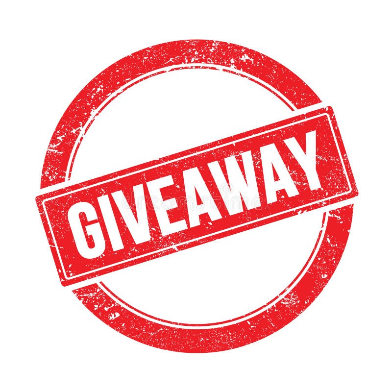 Giveaway Red Stamp Stock Illustrations – 442 Giveaway Red Stamp Stock ...