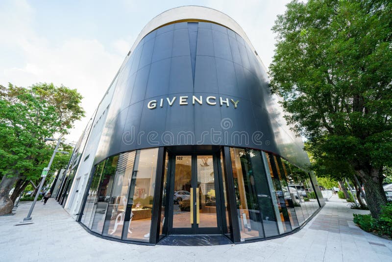 Givenchy Design District Miami Editorial Stock Photo - Image of travel ...