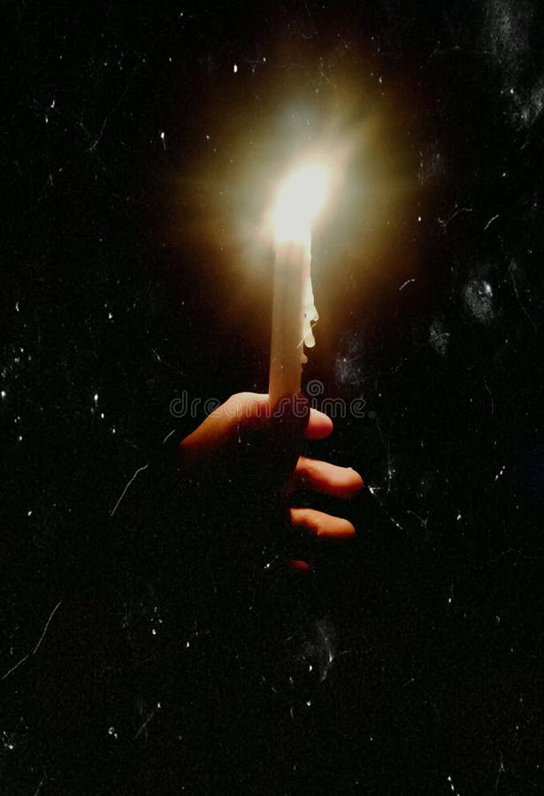 Giver of Light in the Nightlife Stock Photo - Image of star, font ...