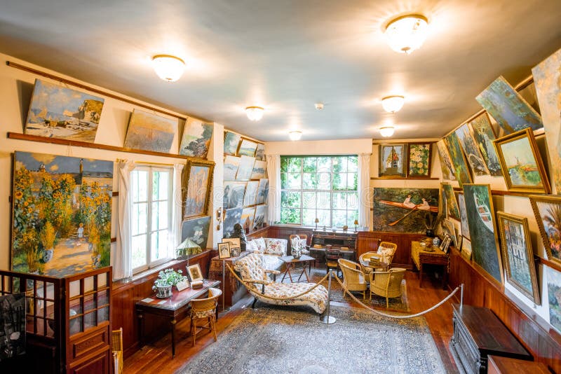 Claud Monet`s House in Giverny, France Editorial Image - Image of ... Claud Monet`s House in Giverny, France Editorial Image - Image of ...