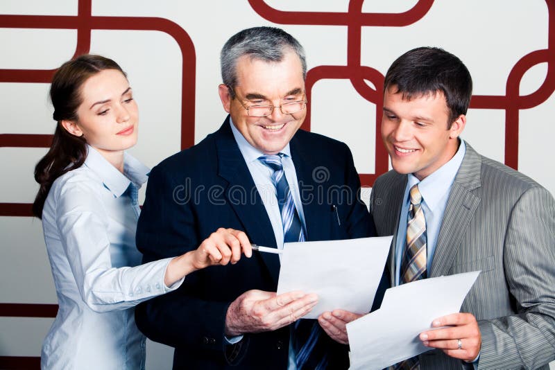 Giving advice stock image. Image of business, confident - 4903419