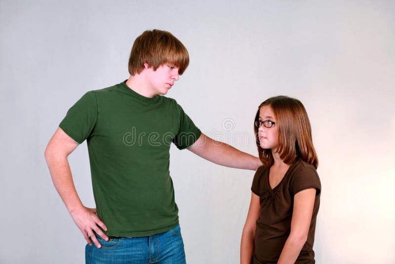 Giving Advice stock image. Image of elementary, childhood - 6691793