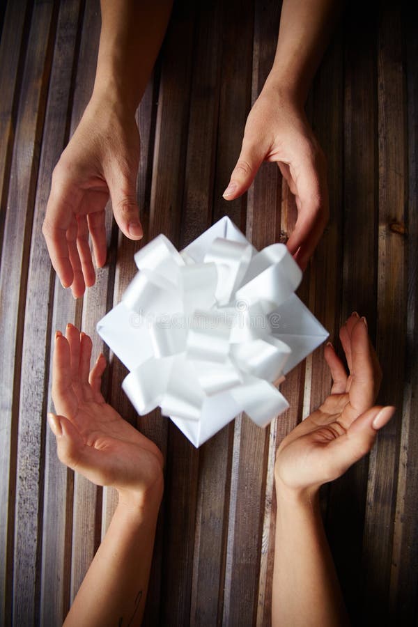 Giving box with present stock image. Image of event, celebration - 62782093