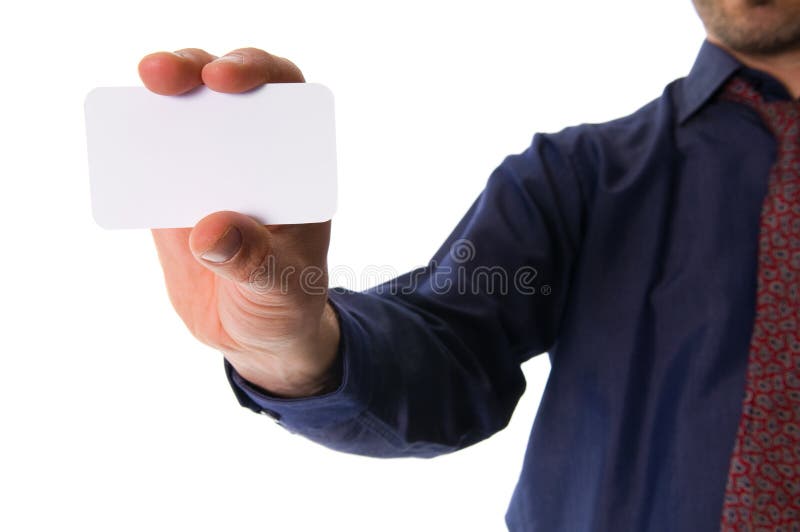 Giving a card stock image. Image of commerce, message - 1523449