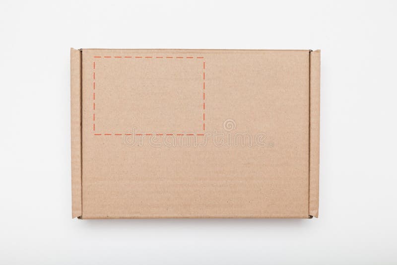 Giving Delivery Package, Parcel Box Stock Photo - Image of store, gift ...