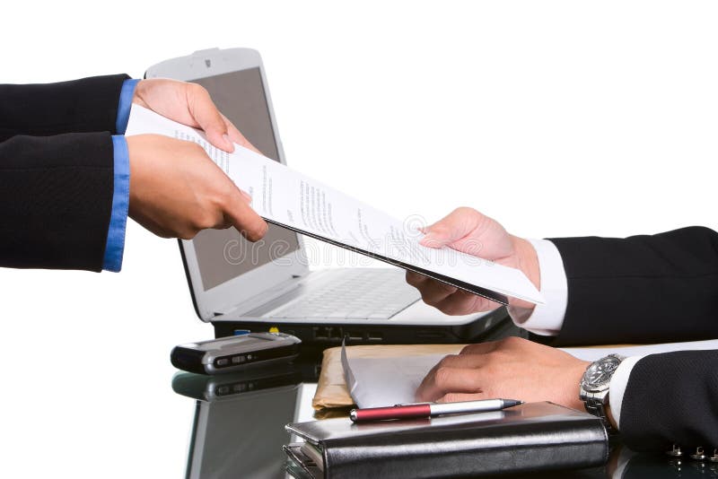 Giving documents stock image. Image of envelope, receiving - 5609955