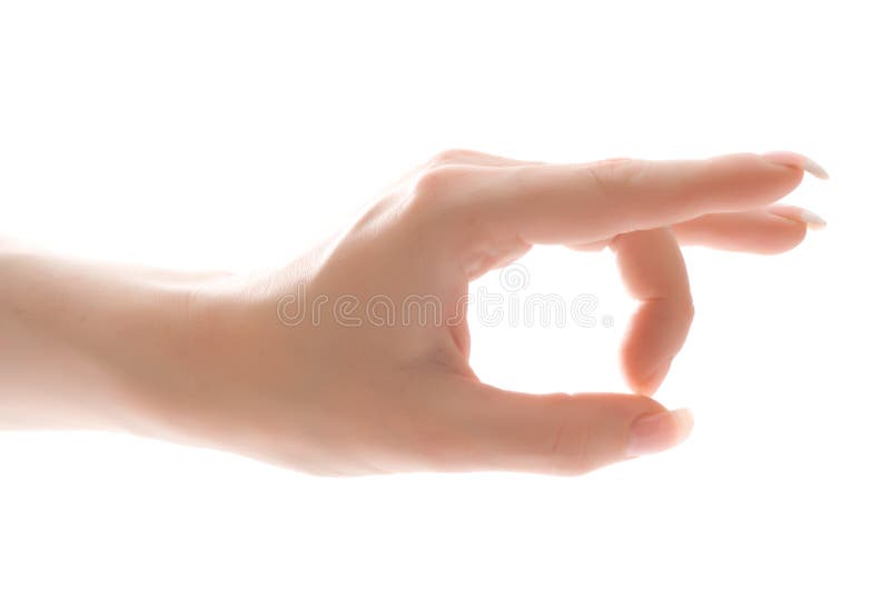 Giving a flick stock image. Image of isolated, hands, hand - 5515379