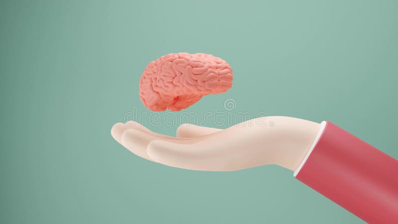 Human Cartoon Cgi Hand Animated in 3d Editor Holding a Smartphone with ...