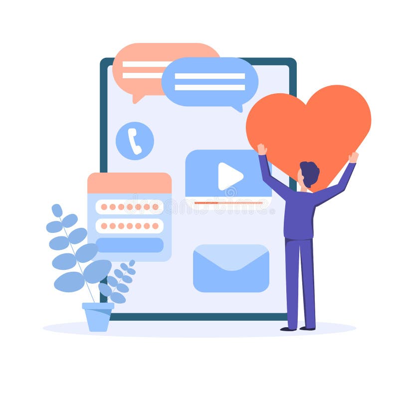 Giving Likes. Satisfied Customer Using, Testing New App. Man Holding a ...