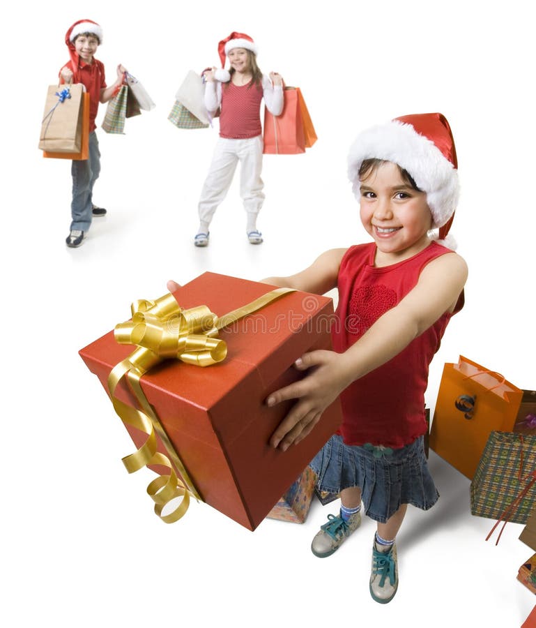 Present stock image. Image of remember, personal, gold - 4013375