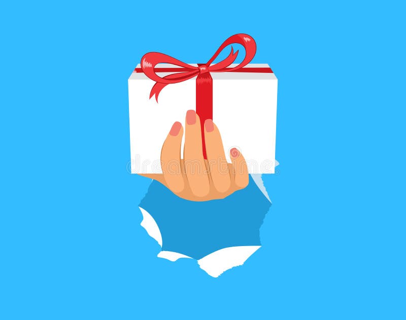 Girl Present Surprise stock vector. Illustration of birthday - 22088464