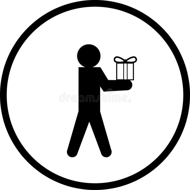 Giving Present Vector Symbol Stock Illustrations – 7,170 Giving Present ...