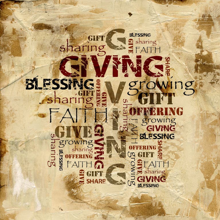 Giving Religious Grunge Background Stock Image - Image of poor ...