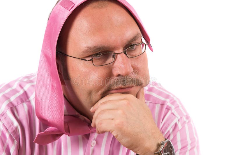 Giving up stock photo. Image of businessman, balding, negative - 1757578