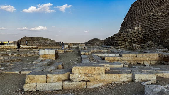 The Pyramid of Djoser. Step Pyramid of Djoser and the Pyramid Complex ...