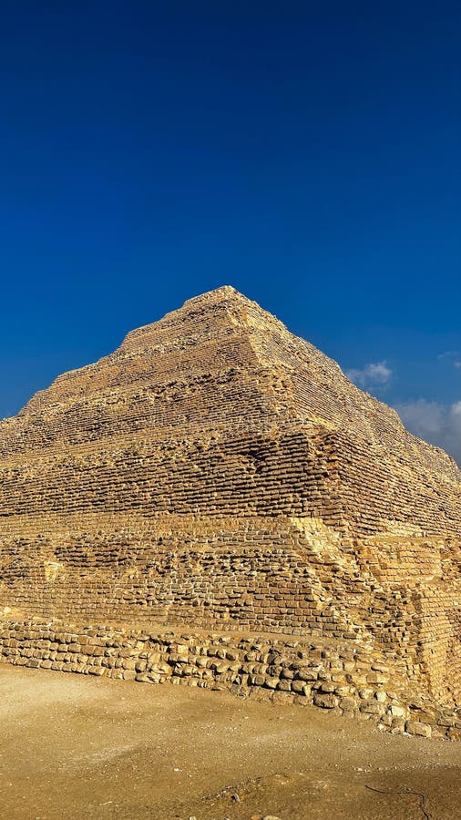 The Pyramid of Djoser. Step Pyramid of Djoser and the Pyramid Complex ...