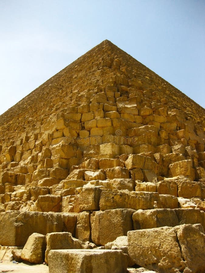 Giza Plateau Pyramids stock photo. Image of archeology - 11972922