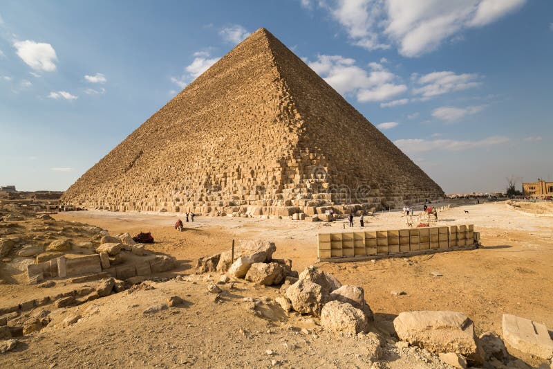The Giza Pyramid Complex in Egypt Editorial Image - Image of ...