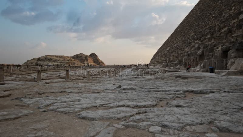 The Giza Pyramid Complex (Giza Necropolis) Afternoon Shot Showing the ...