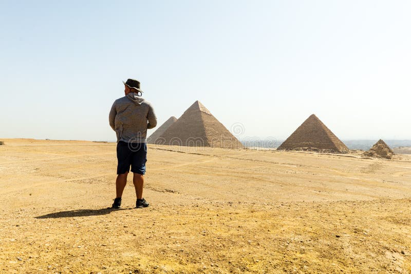 Giza Pyramids, Egypt editorial stock image. Image of travelmore - 249550924