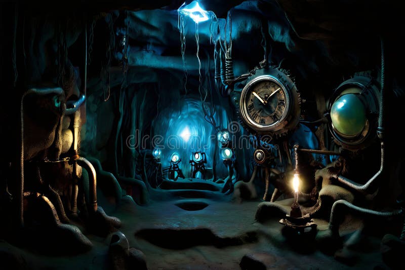 Gizmo Grotto a Mysterious Underground Cave System with Discarded Stock ...