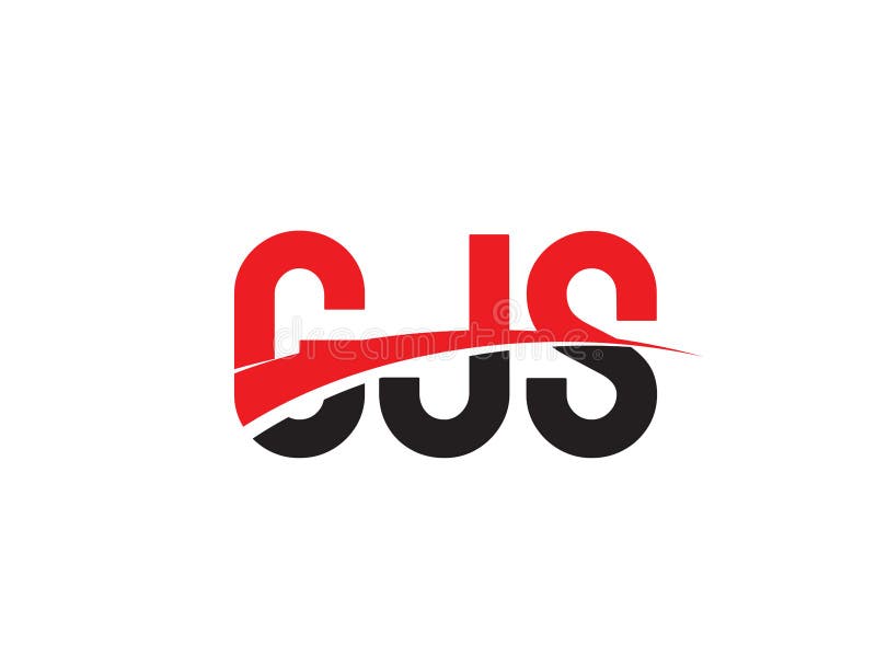 GJS Letter Initial Logo Design Vector Illustration Stock Vector ...