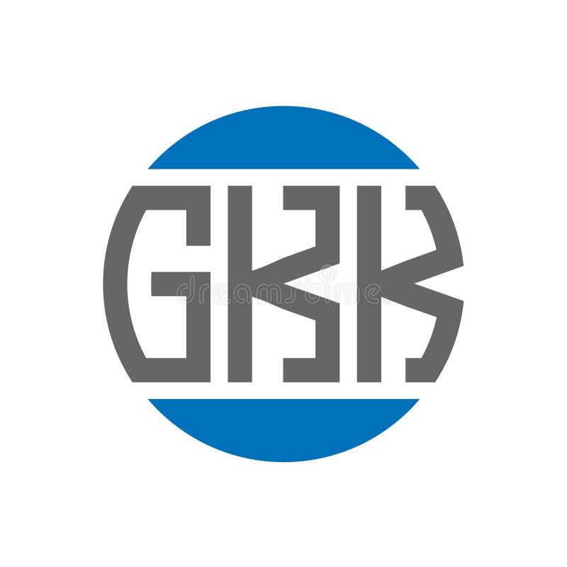 GKK Letter Logo Design on White Background. GKK Creative Initials ...
