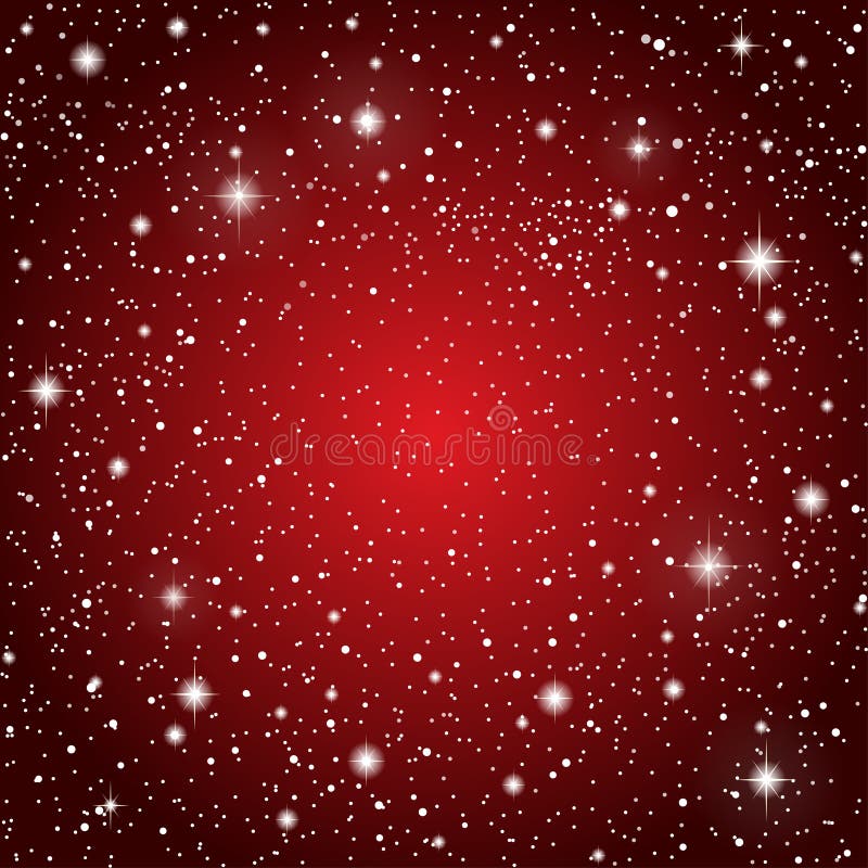 Sterne, Himmel, Nacht Blaue Strahlen Glare Vektor Abbildung ...