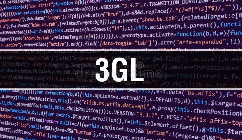 3GL Concept with Random Parts of Program Code. 3GL with Programming ...