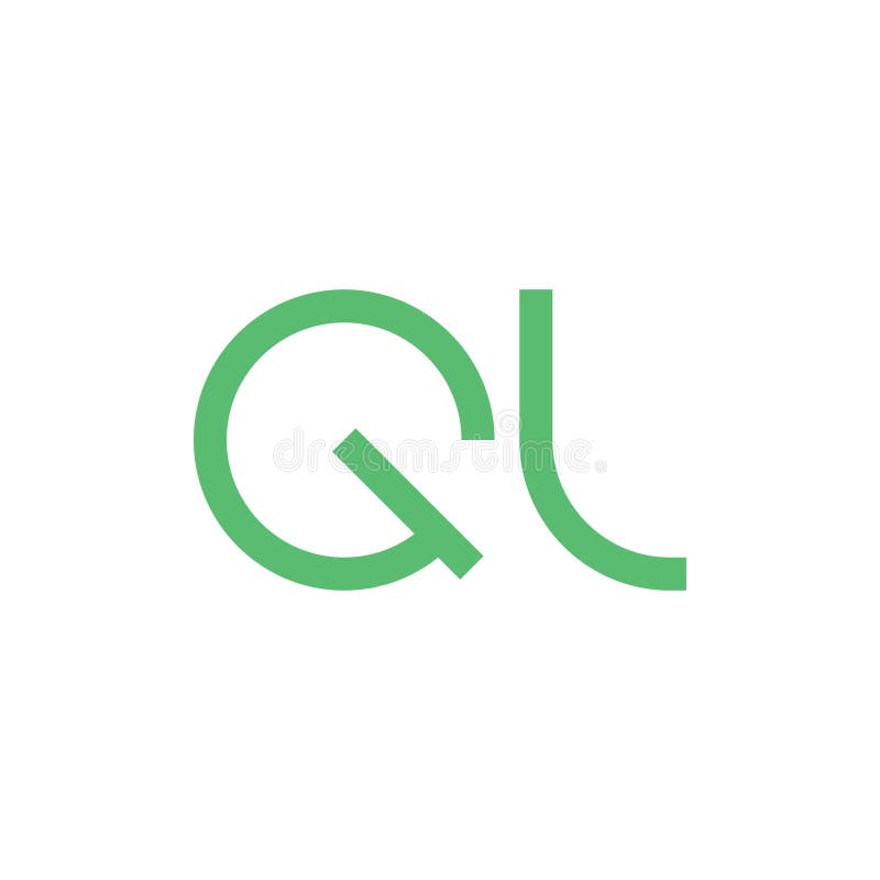 Gl Initial Letter Vector Logo Icon Stock Vector - Illustration of ...