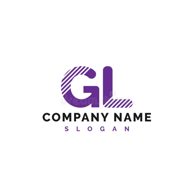 Letter GL Simple Logo Icon Design Vector. Stock Vector - Illustration ...