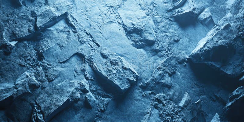 A Glacial Embrace: a Crystalline Texture of Ice and Stone Stock ...