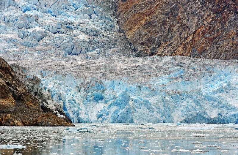 Glacial Ice Flow stock image. Image of display, power - 11235057
