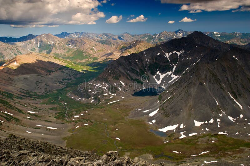 Glacial moraines stock image. Image of weather, reserve - 19462241