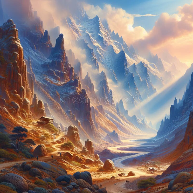 Glacial Rock Gardens in Hot Regions â€ Rock Formations Lowerin Stock ...