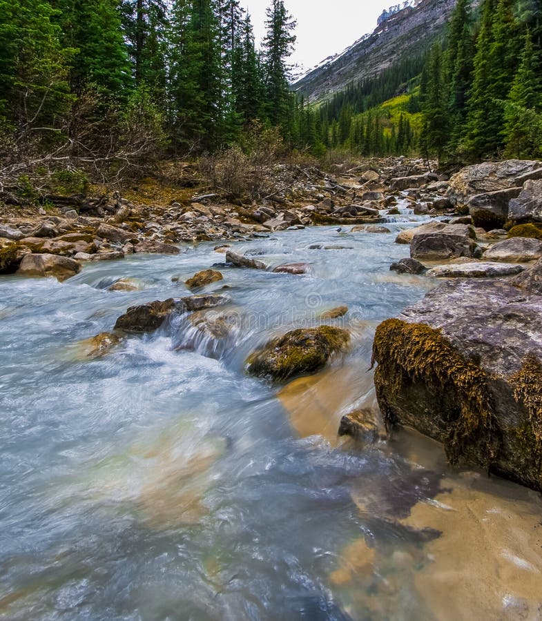 Glacial Runoff Creek stock image. Image of runoff, pure - 35986183