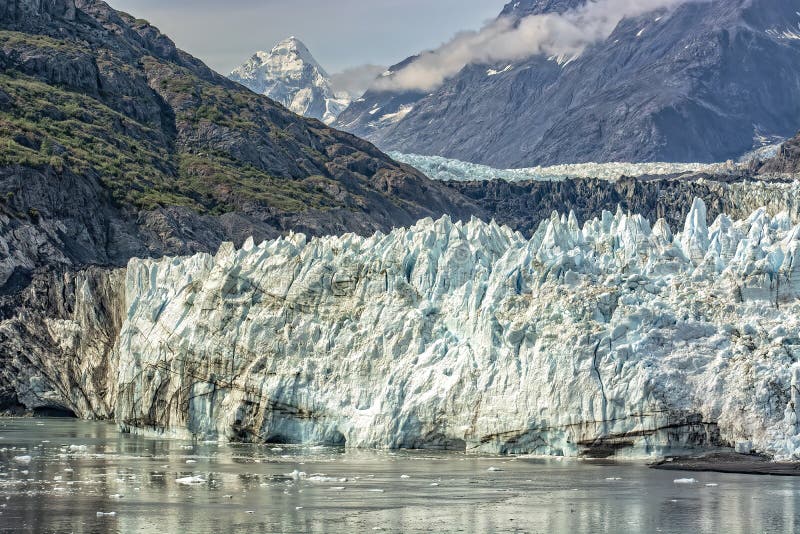 Glacier Bay Ice Field stock photo. Image of snow, ocean - 157753910