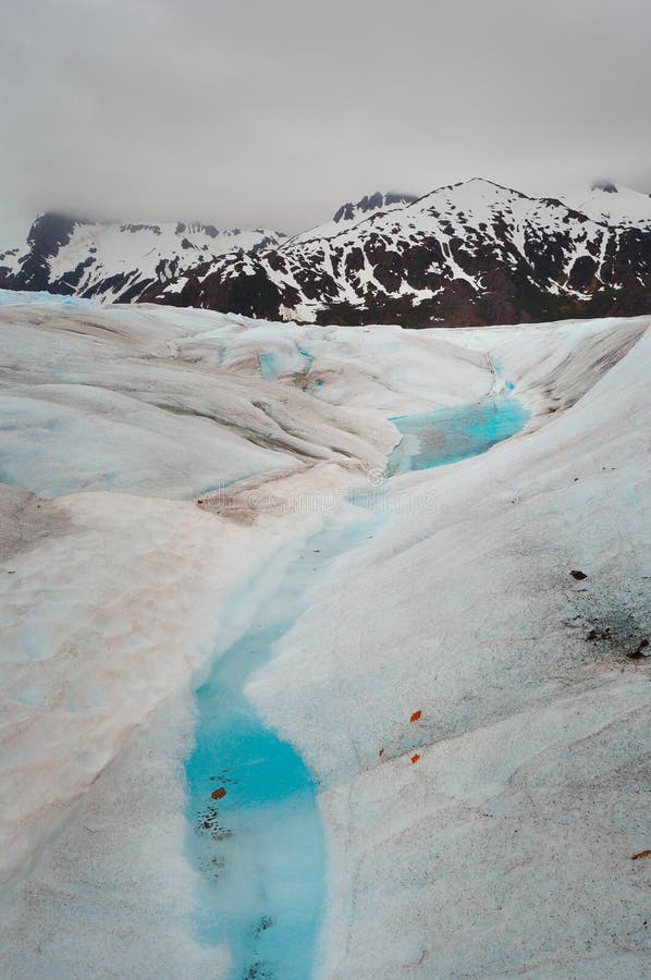 Glacier and Beautiful Nature of Alaska Stock Photo - Image of nature ...