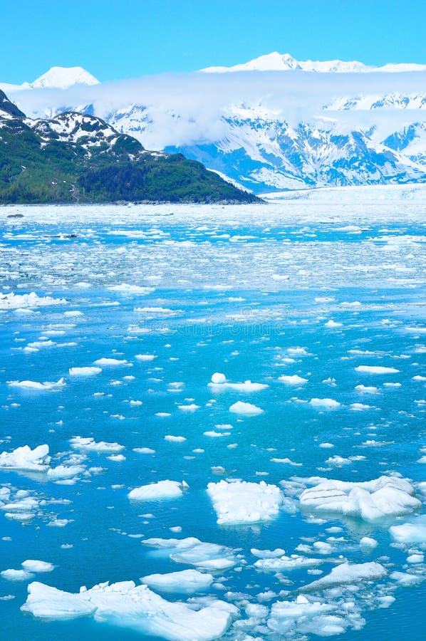 Glacier and Beautiful Nature of Alaska Stock Photo - Image of ocean ...