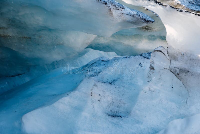 Glacier Blue Ice in Mountains Stock Photo - Image of nature, beautiful ...